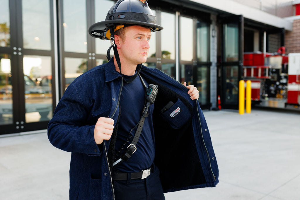 Job Coat – Back Step graphics