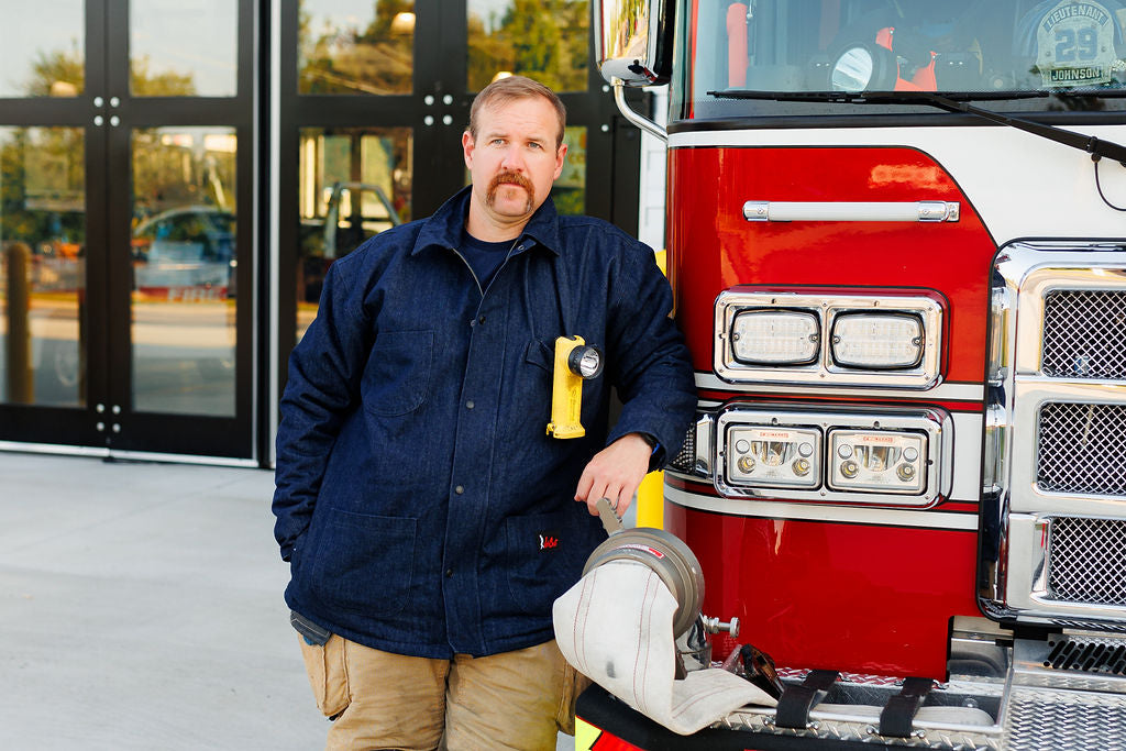 Job Coat – Back Step graphics