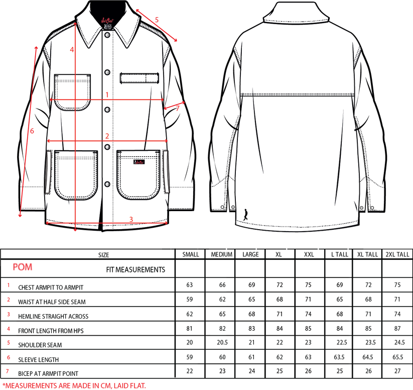 Job Coat – Back Step graphics